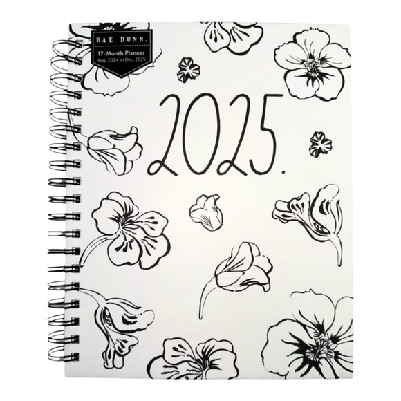 Rae Dunn | Office | New Rae Dunn Planner Calendar 225 Large Hard Cover ...